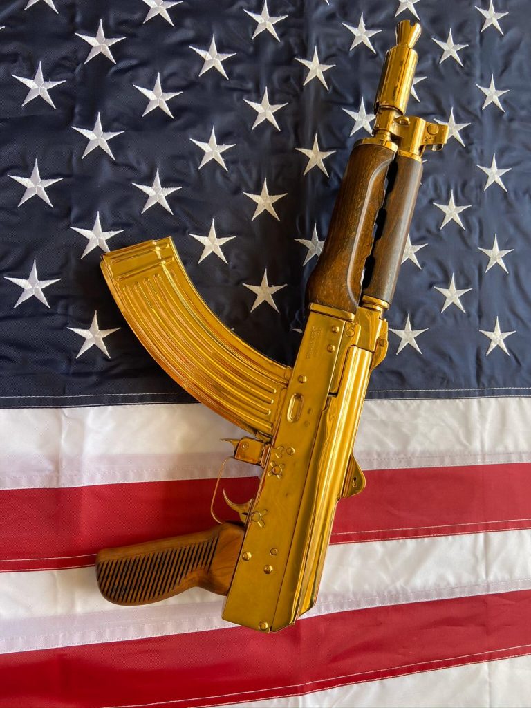 Gold AKS-74U - American Golden Gun