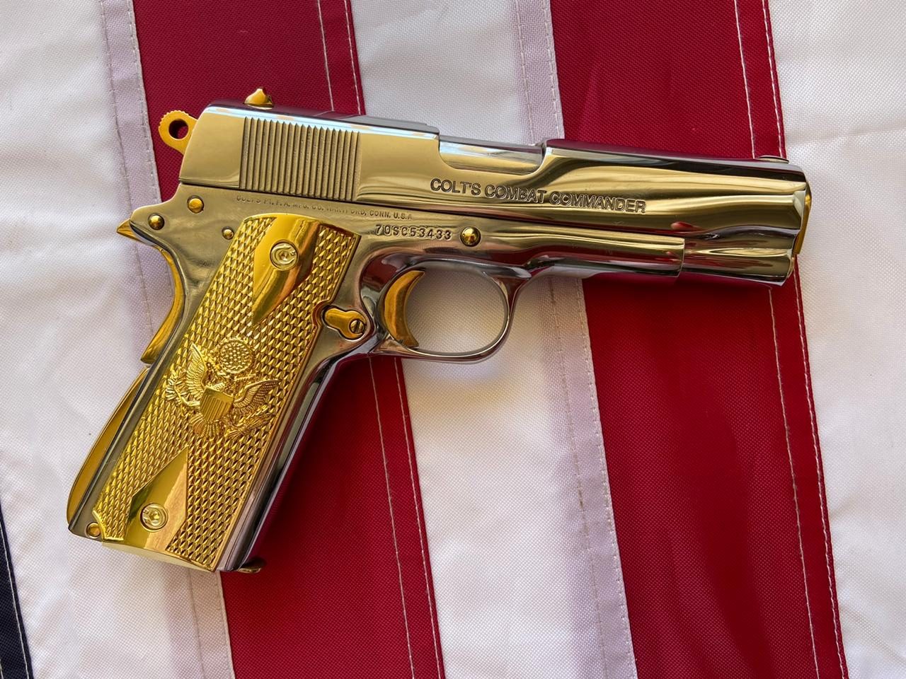 Colt Combat Commander - American Golden Gun