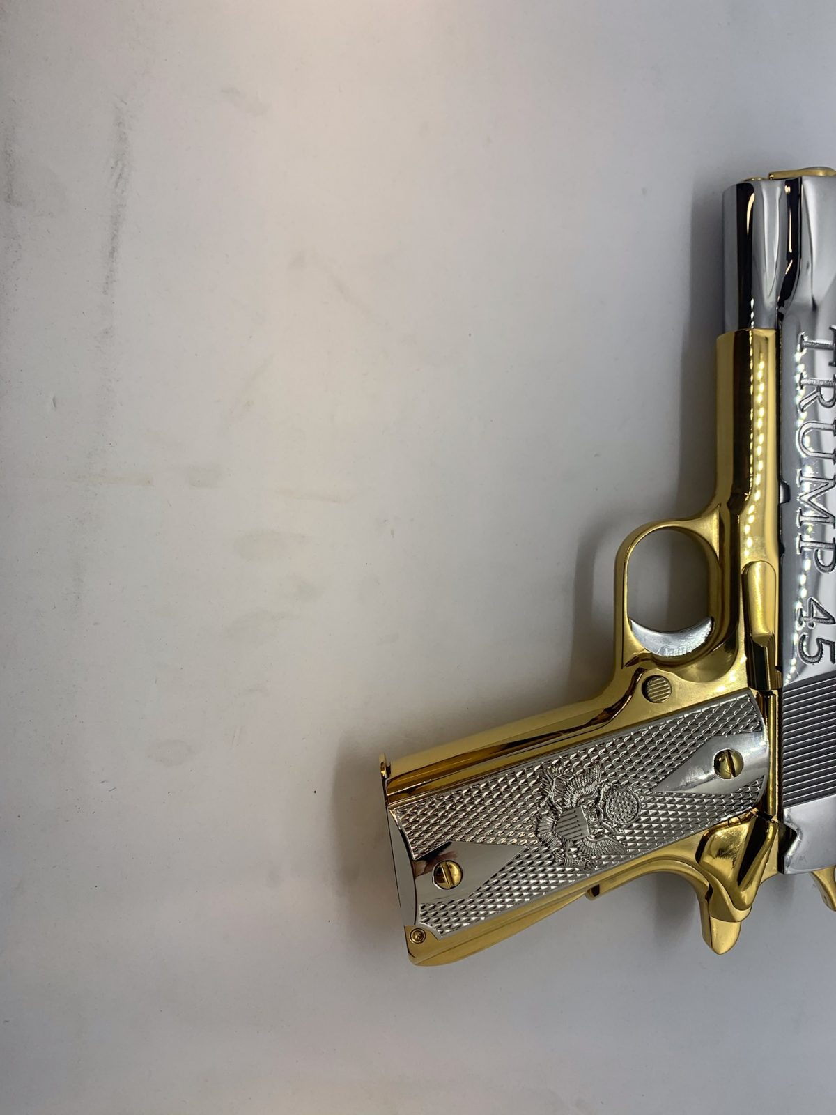 Springfield 1911 .45 ACP - Trump 45 - American Golden Gun